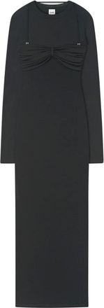 Nanushka Femme, Robes, Gris, Taille: 42 FR Artemiz Midi Dress