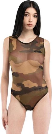 Moschino Femme, Tops, Vert, Taille: 38 FR Body