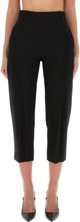 Khaite Femme, Pantalons, Noir, Taille: 36 FR Cam Cropped Pantalons