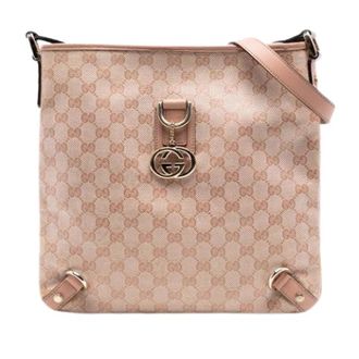 Gucci Pre-owned Vintage Canvas Crossbody Bag - - Pre-owned - Damen - Rosa - ONE SIZE