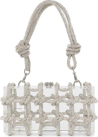 Cult Gaia Bess Crystal-embellished Shoulder Bag