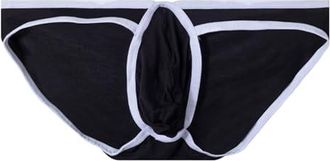 Generic Slip Sexy pour Homme avec Poche bomb&eacute;e, Taille Basse, Bikini Extensible sans &eacute;tiquette A32