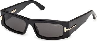 Tom Ford unisex, Accessoires, Noir, Taille: 54 MM Icon Rectangle Frame