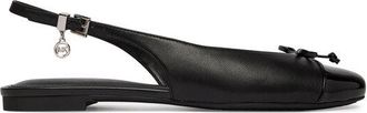Michael Kors Ballerinas Piper Sling 40S6PIFP2L Schwarz