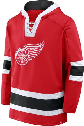Fanatics Detroit Red Wings NHL Laced Hockey Hoody - XXL