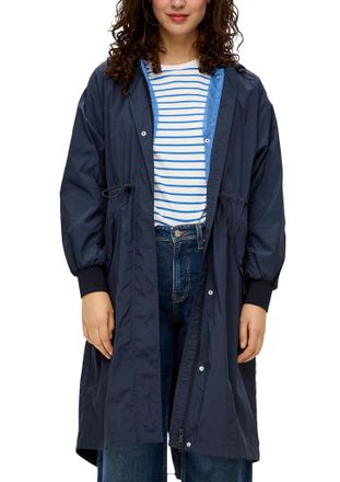 s.Oliver Verstellbarer Parka in Crinkle-Optik