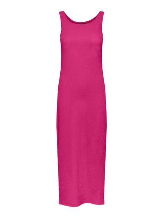 Pieces Damen Pcluna Sl Maxi Dress Sa Bc Kleid, Beetroot Purple, L EU
