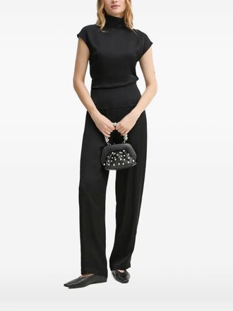 Áeron blouse à col roulé - Noir