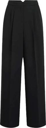 Karl Lagerfeld Studio Wide Leg Hose - - Trousers - Damen - Schwarzk - XS