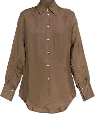 R&oacute;he Femme, Blouses et Chemises, Brun, Taille: 42 FR Chemise &agrave; Carreaux