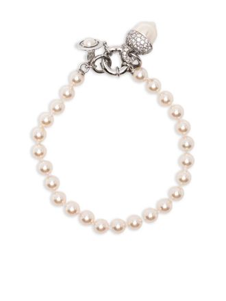 Vivienne Westwood acorn-charm bracelet - Silber