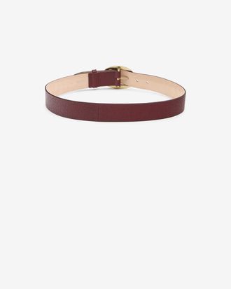 Isabel Marant Ceinture Dara - Femme - Bordeaux - Taille75 - Isabel Marant