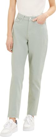 Tom Tailor Damen 1035812 Mom Jeans, 16005-Green Mist, 25