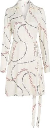 Tommy Hilfiger Robe &eacute;vas&eacute;e &agrave; imprim&eacute; cha&icirc;ne