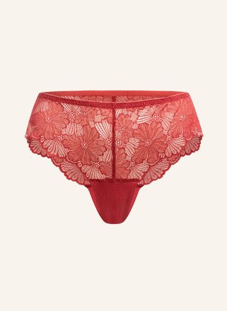erlich textil Erlich Textil Classy Lace Spitzen Hipster Aus Recyceltem Polyamid - Atmungsaktiv rot