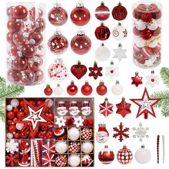 Rea Weihnachtskugeln Tutumi Santa Red 149