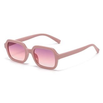 Generic Lunettes De Soleil Carr&eacute;es For Hommes Et Femmes, Monture Petite, Tendance, D&eacute;coratives, For La Plage(Pink)