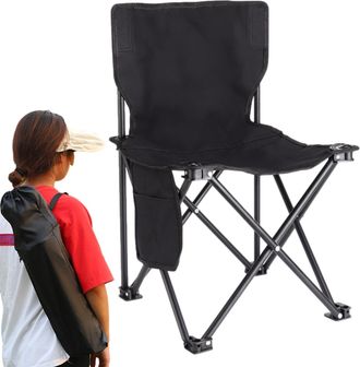 Generic Campingstuhl, zusammenklappbare St&uuml;hle im Freien | Oxford-Stoff f&uuml;r Camping, faltbar - 200 kg Traglast, rostfrei und ergonomisch, tragbar f&uuml;r Picknick