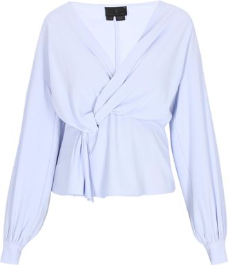 Dreimaster Dreimaster Bluse Frauen hellblau
