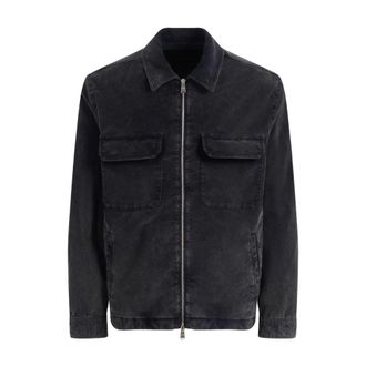 Dondup Veste en velours c&ocirc;tel&eacute; - Homme - Vestes - Gris - Taille: M