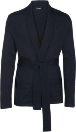 Dolce & Gabbana Herren Pullover & Strickjacke in Unifarben - - Jackets - Herren - Schwarzk - M