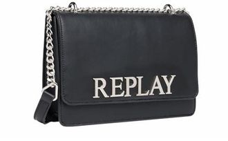 Replay sac à main pour femmes en simili cuir, noir 098 (noir), taille unique