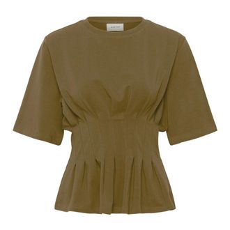 Gestuz Gzinez Tee - Femme - Tops - Vert - Taille: 40 FR