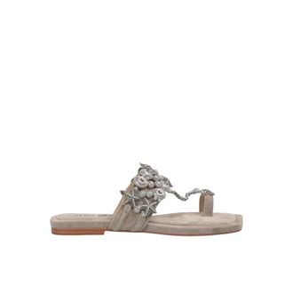 Alma En Pena Alma EN Pena, Femme, Chaussures, Brun, Taille: 39 EU Sandal &eacute;toile perles