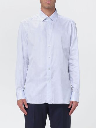 Ermenegildo Zegna Chemise Homme couleur Bleu Azur