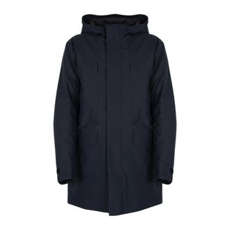 Geox Parka mit Kapuze - - Coats - Herren - Blau - 3XL