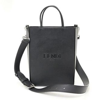 Fendi Pre-owned Cuir sacs-fendi - Femme - Pre-owned - Noir - Taille: ONE Size