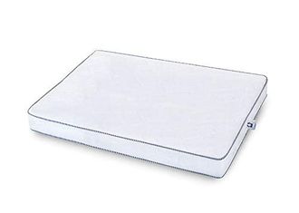 Dmora Doppelmatratze aus Polyurethanschaum mit Jacquard-Stoffbezug, Farbe Wei&szlig;, Ma&szlig;e 190 x 24 x 160 cm