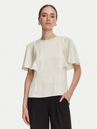 Michael Kors Bluse MT6411QAYJ Creme Regular Fit