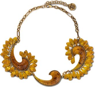 Etro collier à motif cachemire - Or