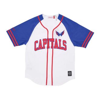 Mitchell & Ness NHL &Uuml;bungstag Knopfleiste Trikot - - Sport - Herren - Mehrfarbig - S