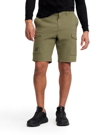 RevolutionRace Adventure Cargo Stretch Shorts für Herren, Leichte und Praktische Wandershorts, Kalamata, M