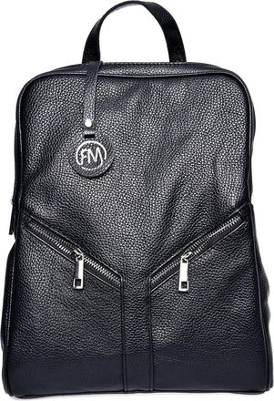 Roberta M Schwarz Rindsledertasche