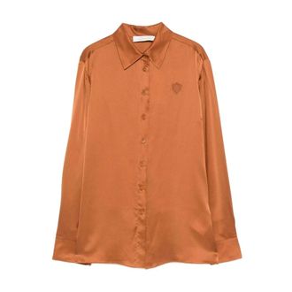 Zimmermann Braunes Seiden & Nylon Hemd - - Blouses & Shirts - Damen - Braun - L