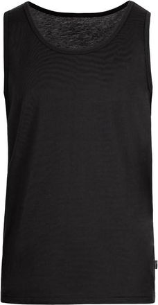 Trigema Damen Trigema Damesshirt met bandjes van 100% katoen Top, Schwarz, L EU