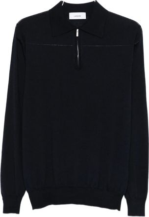 Lardini chemise à fermeture zippée - Noir