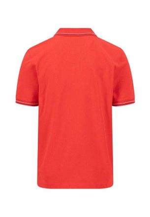 Fynch-Hatton Poloshirt Regular fit, 2-Knopf-Form, mit Logo Stickerei