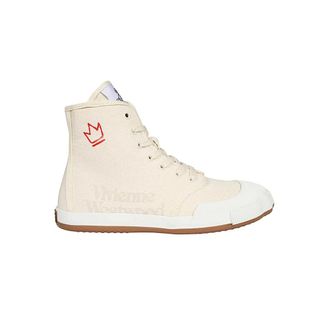 Vivienne Westwood Baumwoll High-top Sneakers - - Shoes - Herren - Beige - 39 EU