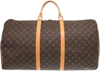 Louis Vuitton unisex, Pre-owned, Brun, Taille: ONE Size Pre-owned Keepall 60
