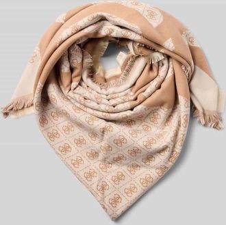 Guess Schal mit Allover-Logo-Stitching Modell Kefiah