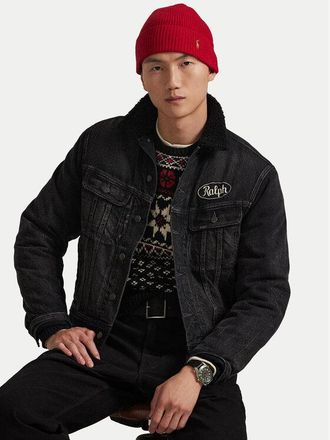 Polo Ralph Lauren Jeansjacke 710956616001 Schwarz Regular Fit