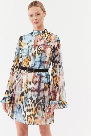 Guess Kleid f&uuml;r den Alltag Ilenia W3BK75 WDW52 Bunt Regular Fit