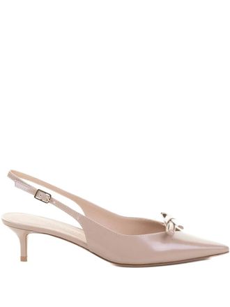 Roberto Festa Milano escarpins Senya à bride arrière - Tons neutres