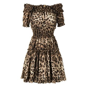 Dolce & Gabbana Dolce & Gabbana Kleider Braun - - Dresses - Damen - Braun - XS