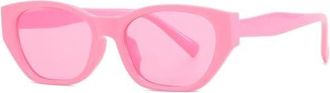 Generic Lunettes De Soleil Dext&eacute;rieur For Hommes Et Femmes, Monture Petite, D&eacute;coratives, For Les Vacances(Pink)