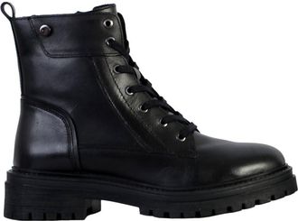 Geox M&auml;dchen D Iridea C Stiefeletten, Schwarz, 36 EU